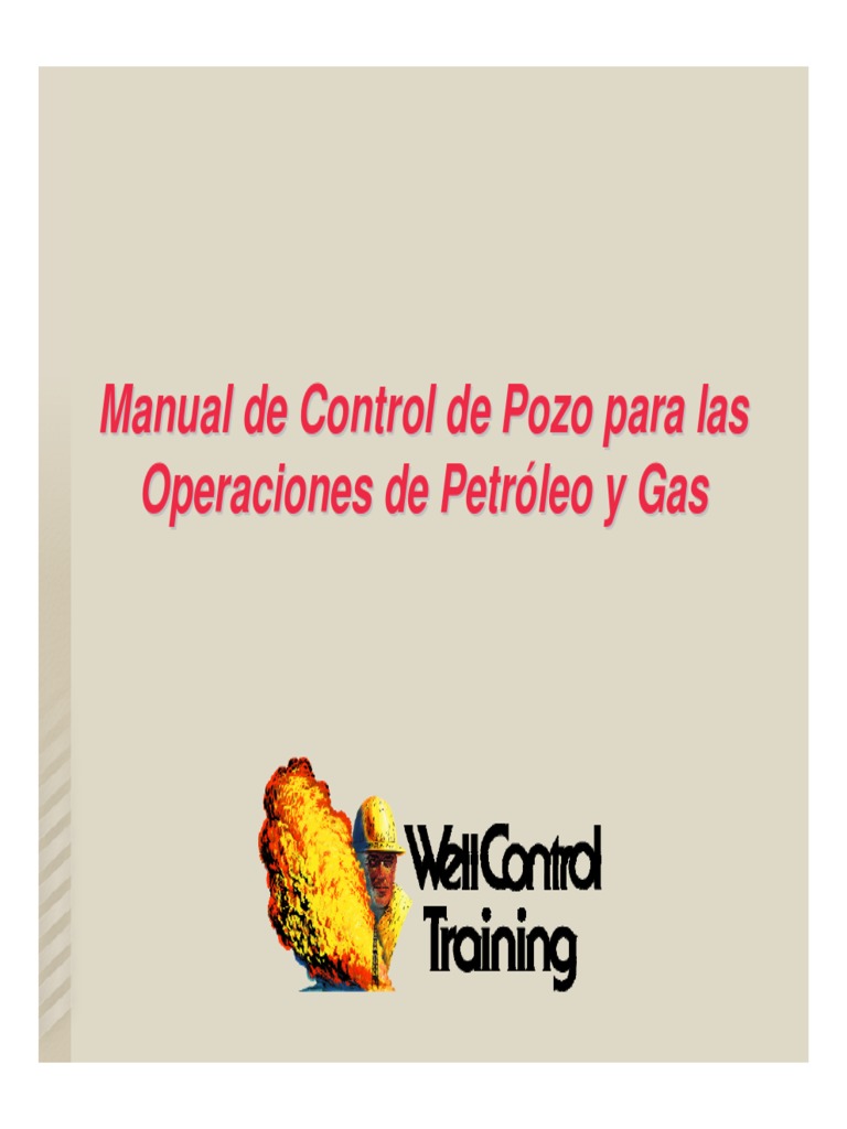 Well Control Manual | PDF | Gases | Presión