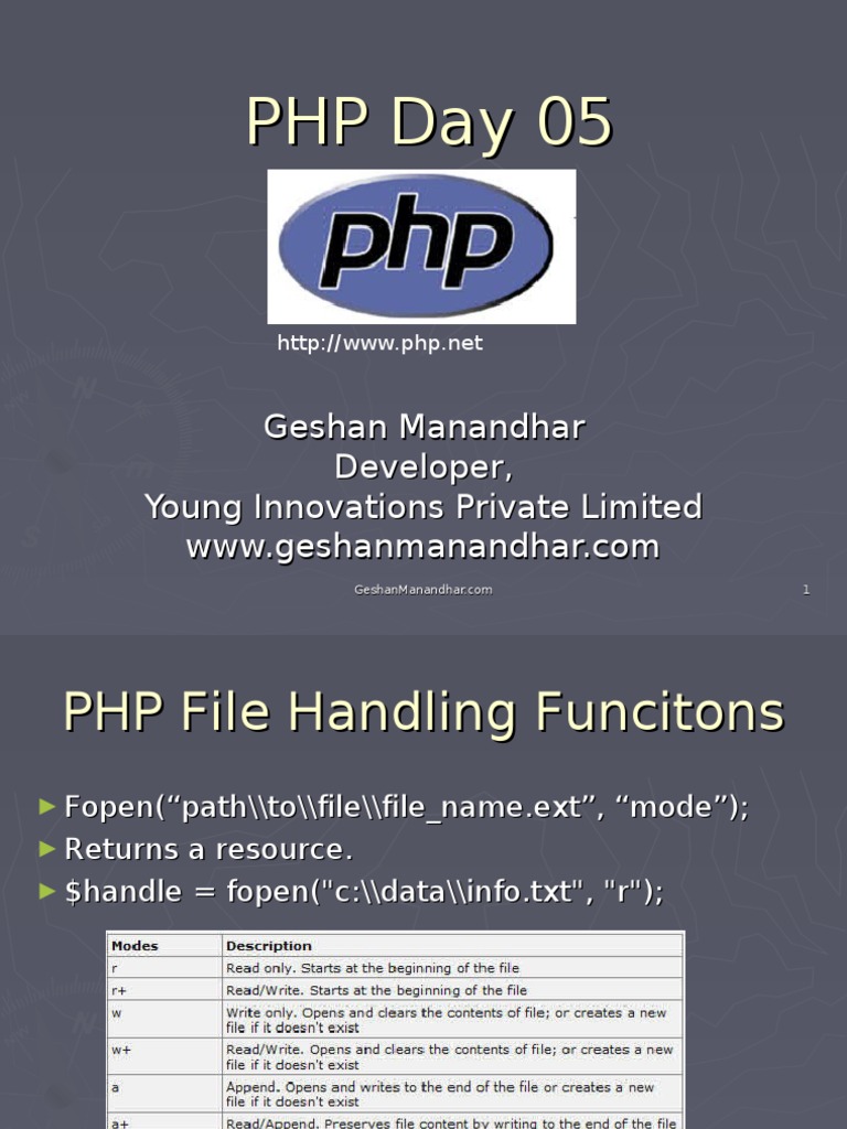 05 File Handling Upload MYSQL | PDF | Filename | Php 05 File Handling Upload MYSQL | PDF | Filename | Php