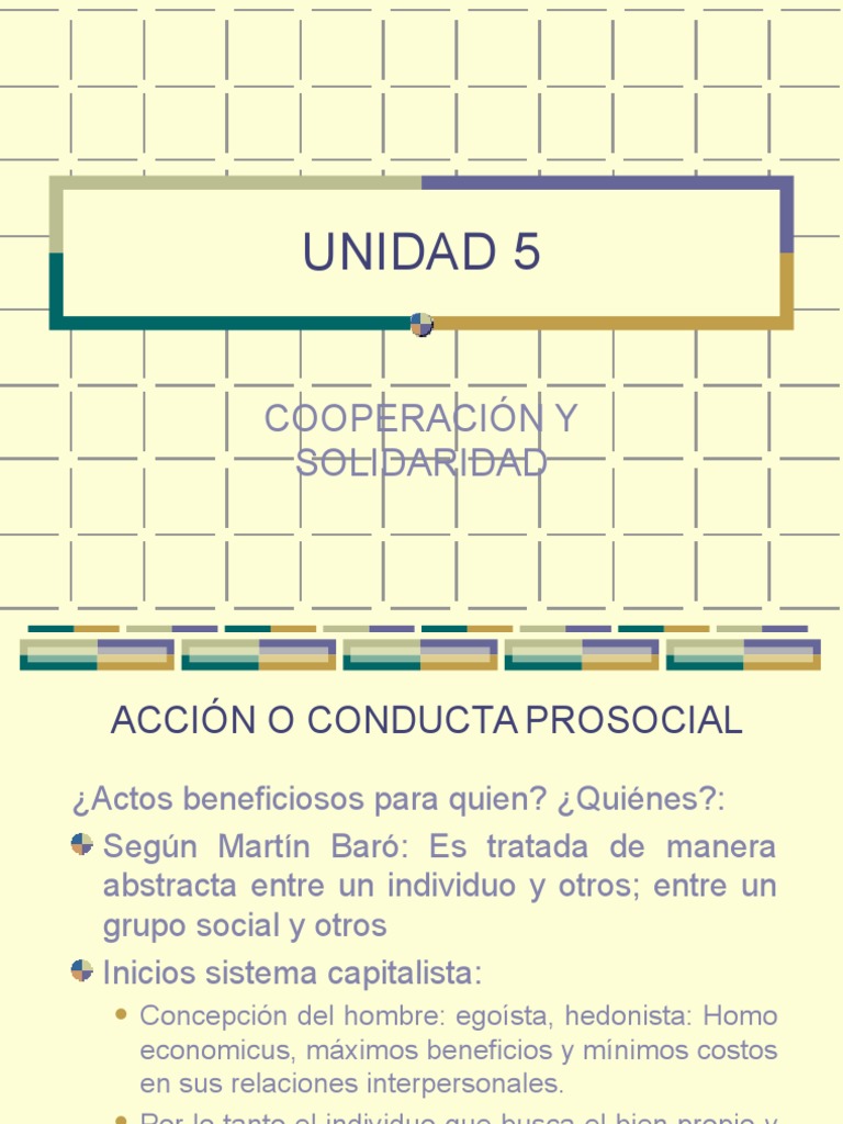 Accion Prosocial | PDF | Altruismo | Cooperación