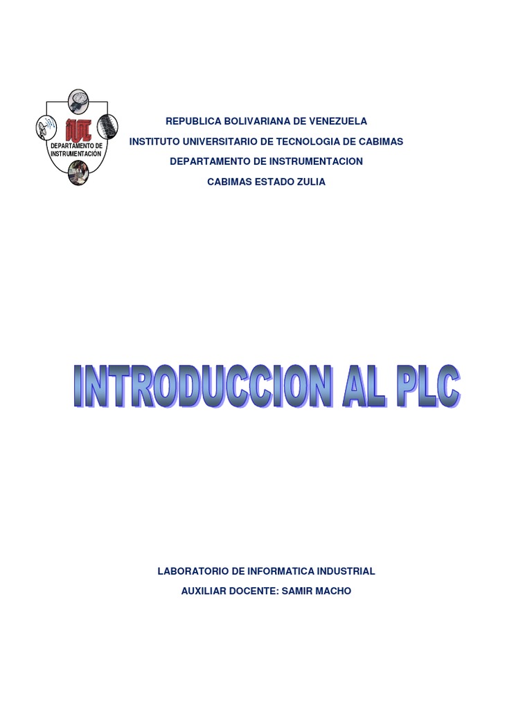 Introduccion Al PLC PDF | PDF | Controlador lógico programable | Programa de computadora