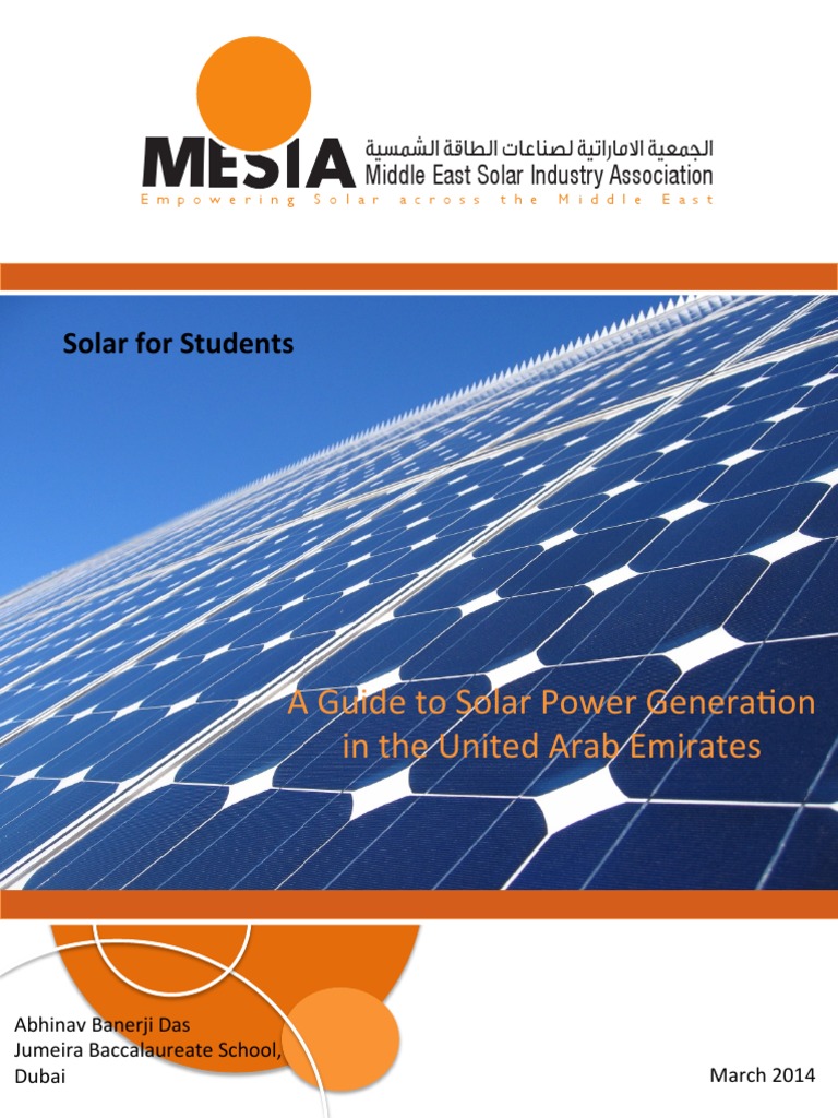 Solar For Students | Download Free PDF | Photovoltaics | Solar Power