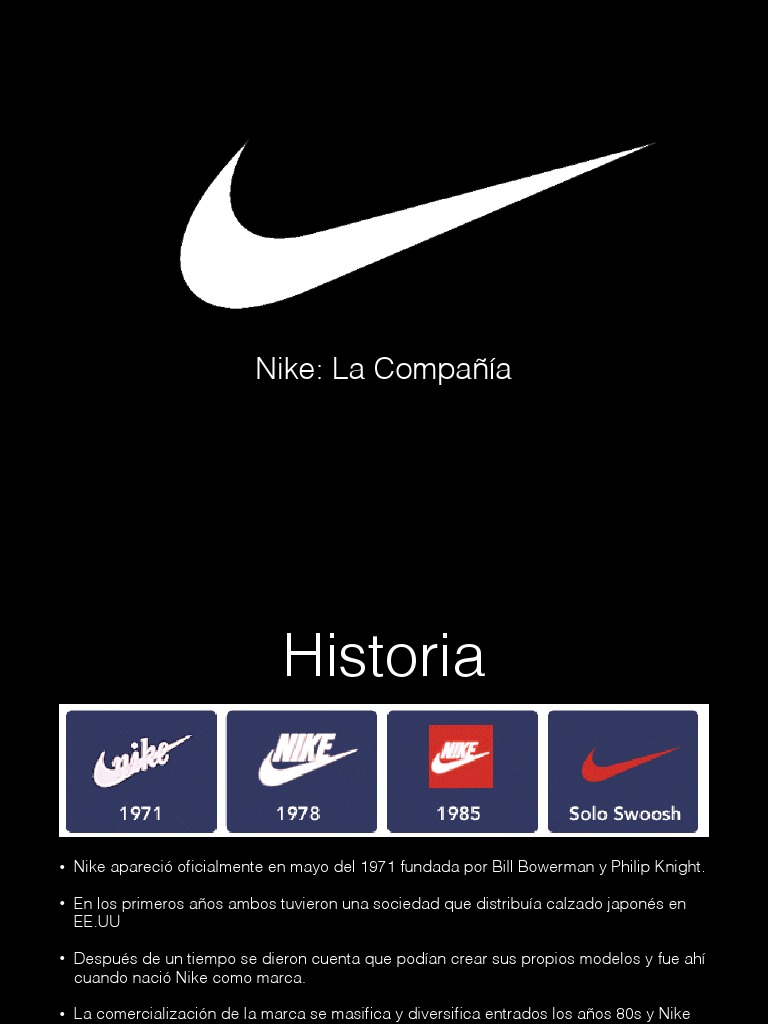 Logotipo De Las Submarcas De Nike