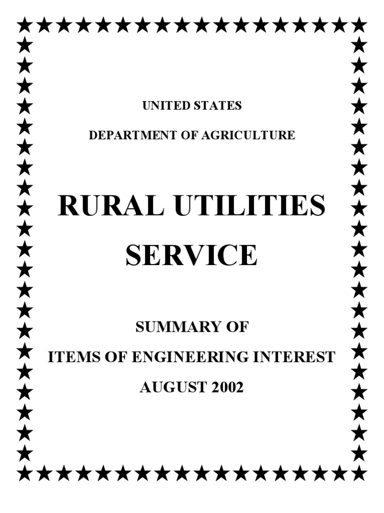 RUS Engineering Design Construction Loading Enviromental PDF | PDF ...