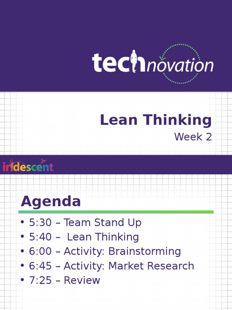 Presentation Week 2 | PDF | Brainstorming | Business