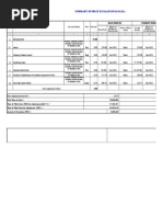 Sample Take Off Sheet | PDF | Microsoft Excel | Building Technology