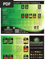 Athena Nutrient Feeding Schedule | PDF