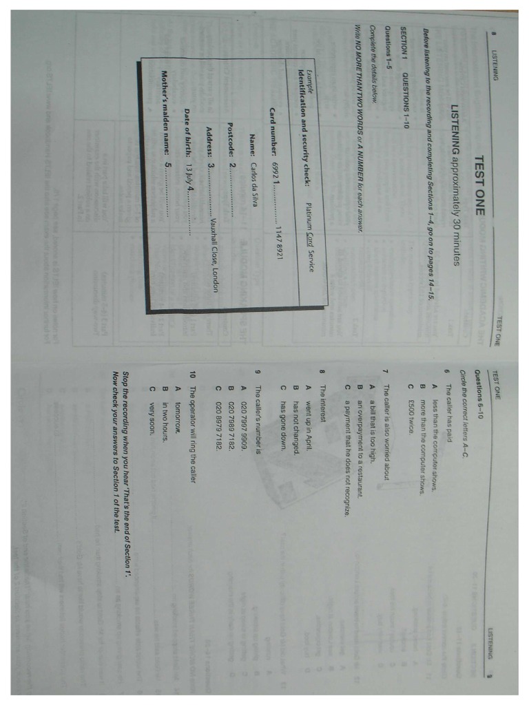 IELTS Test Builder | PDF