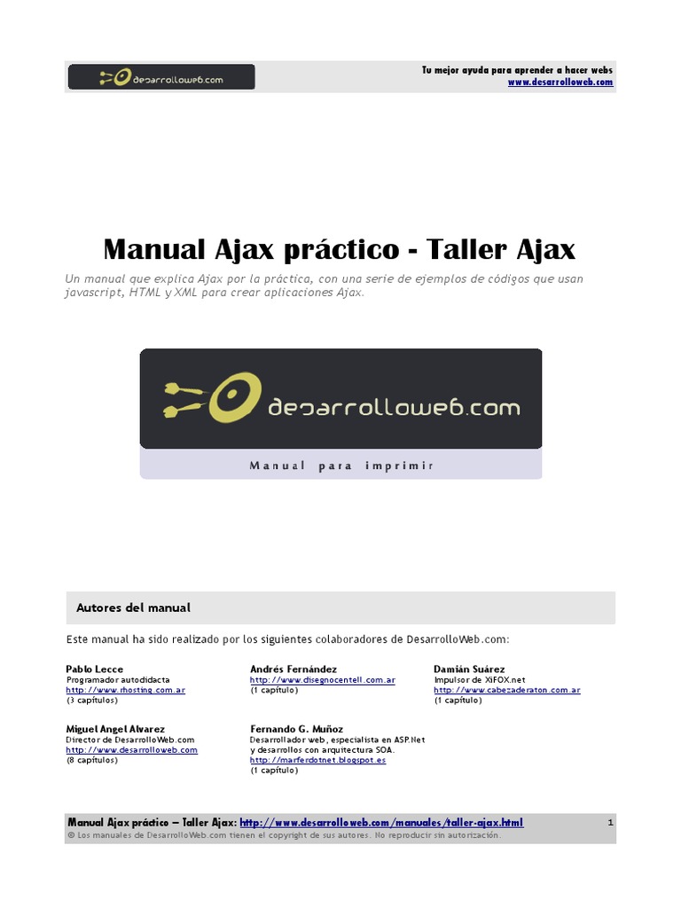 Taller Ajax | PDF