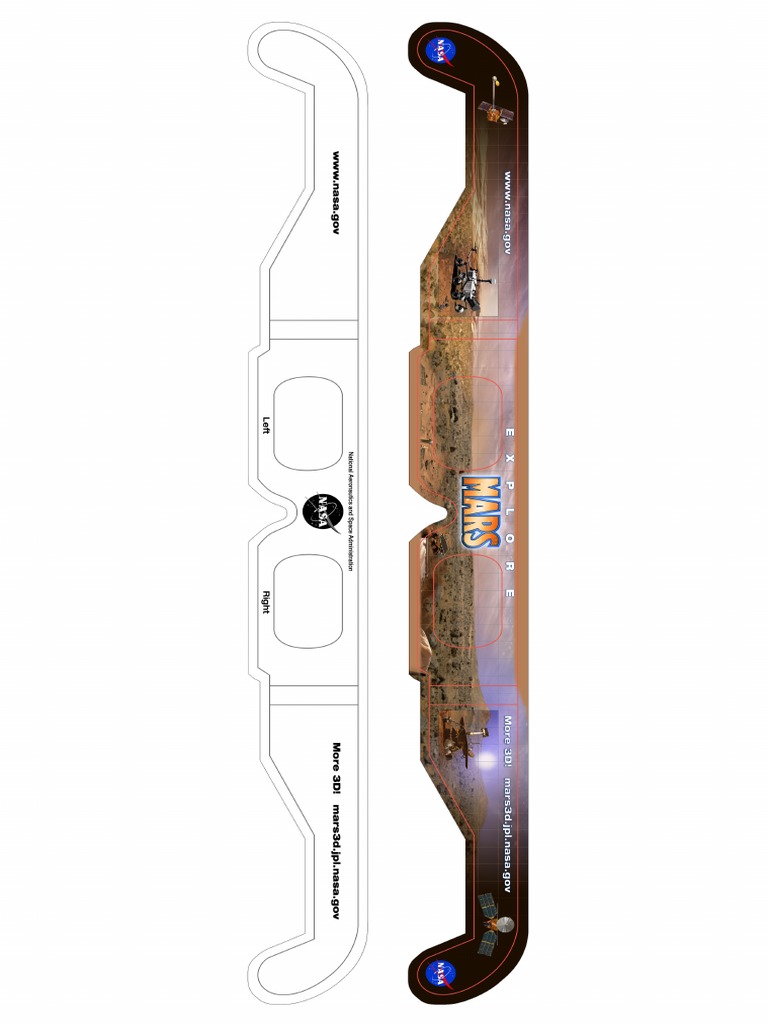 3d Glasses Template | PDF