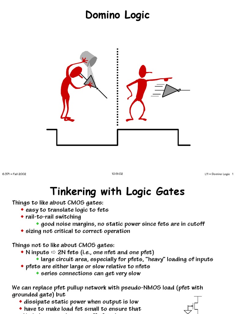 Advanced Domino Logic Techniques | PDF | Logic Gate | Cmos