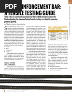 Rebar Quality Control Inspection Guidelines | PDF | Building Technology ...