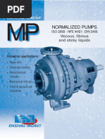 KSB Pump Multitec Spec | PDF | Pump | Chemical Engineering