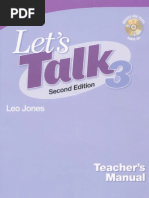 Lets Talk 3 | PDF | Language Arts & Discipline | Foreign Language Studies