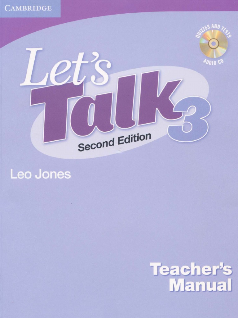 Let's Talk 3 Teacher's Manual | PDF