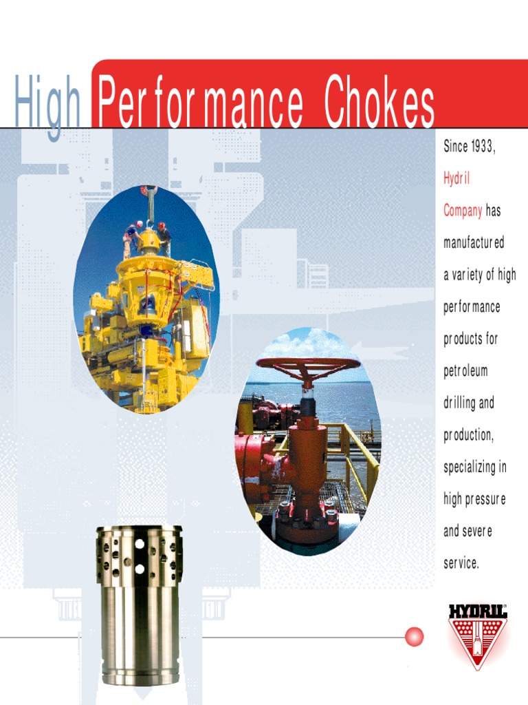 HP Chokes | PDF | Valve | Actuator