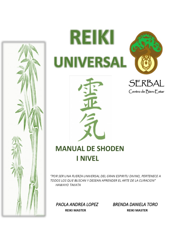 Manual Reiki Shoden Imprimible | PDF | Reiki | Mikao Usui
