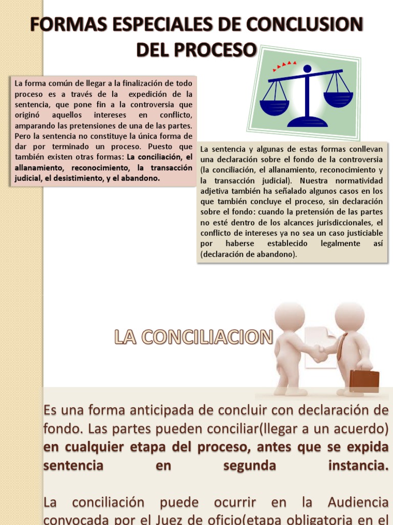 Formas Especiales de Conclusion Del Proceso Imp | PDF | Ley procesal ...
