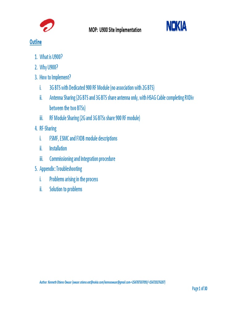 Mop Rf-Sharing U900 | PDF | Telecommunications | Computing