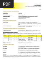 SS60 Anionic Bitumen Emulsion Data Sheet | PDF | Toxicity | Asphalt