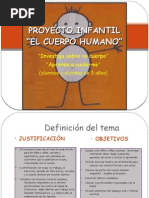 Proyecto: Conociendo y Cuidando el Cuerpo | PDF | Educación de la ...