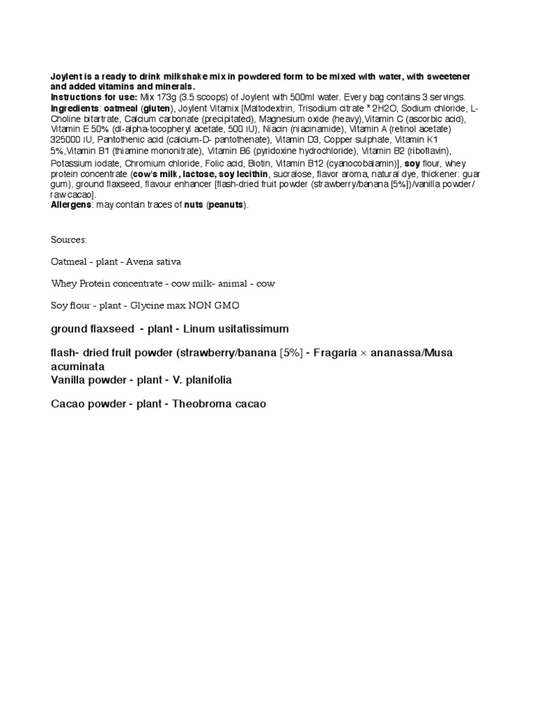 Ingredient Breakdown-Updated PDF | PDF | Sodium Chloride | Sodium