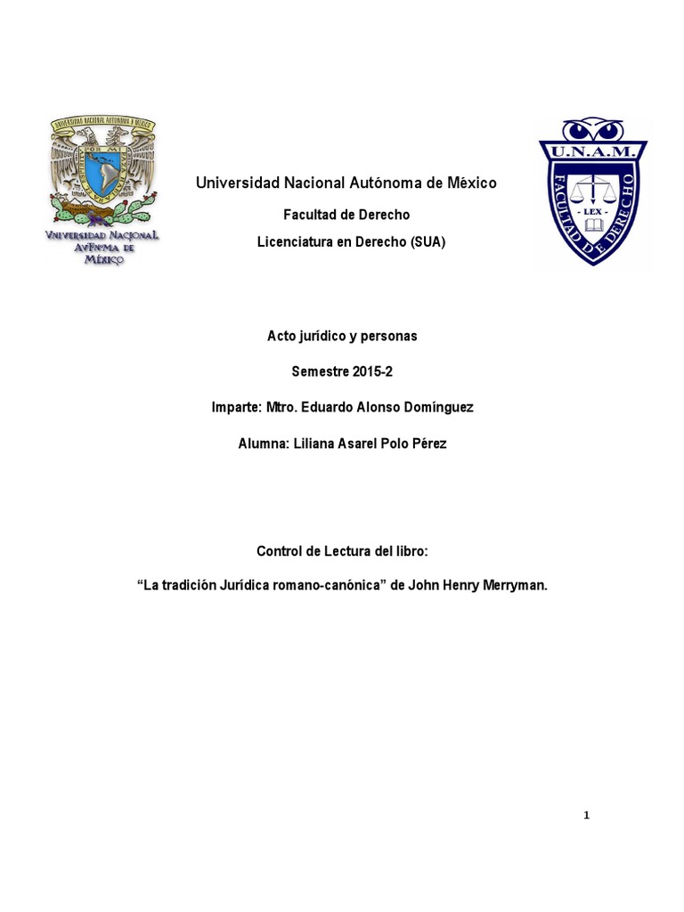 La Tradición Jurídica Romano-Canónica | PDF | Ciudadanía | Ley romana