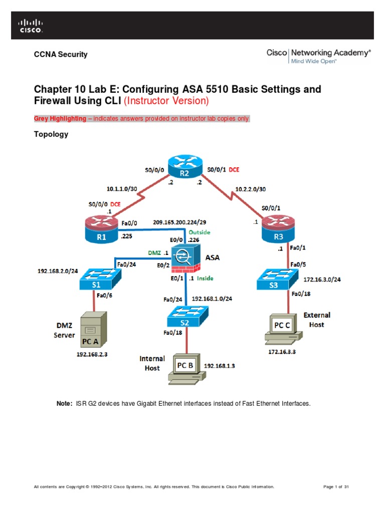 Ccna Security 11 Laboratorios Instructor Part 2 Pdf Ip Address Router Computing 