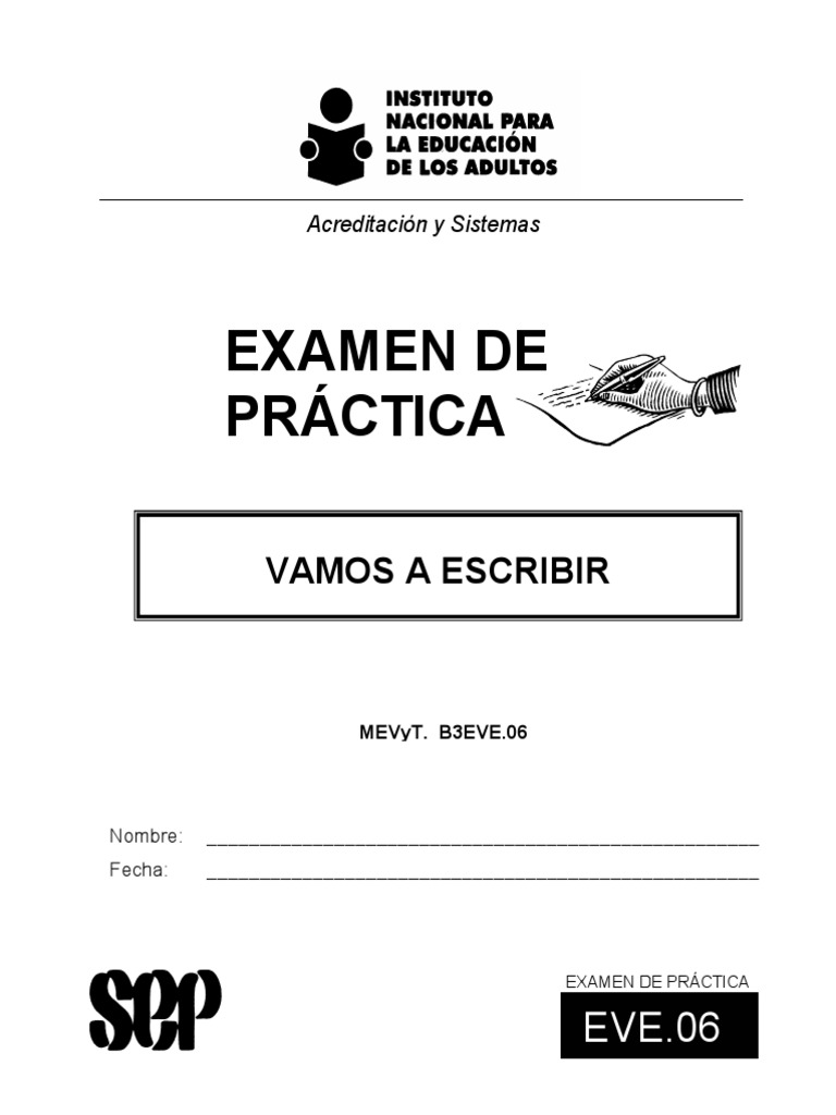 Vamos A Escribir | PDF