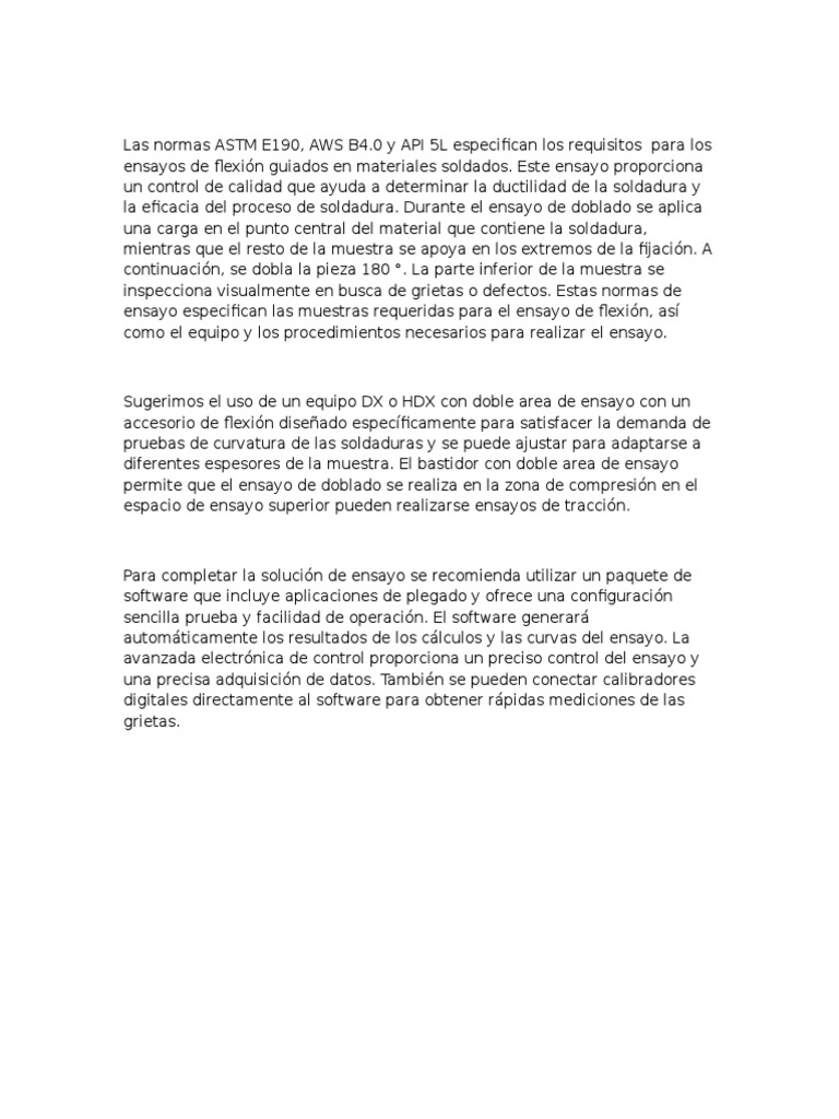 Las Normas ASTM E190 | PDF | Ciencia y matemáticas | Tecnología