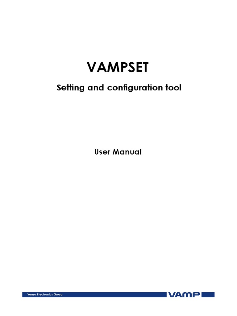 Vamp Set Configuration Tool | PDF | Input/Output | Computer File