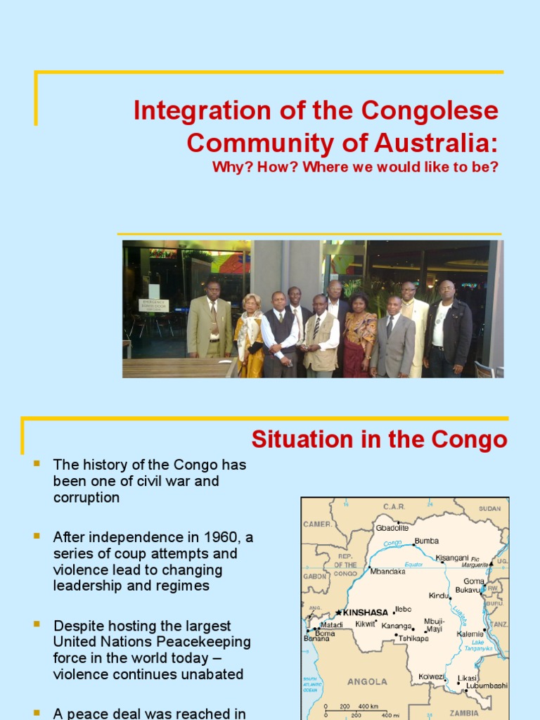 Integrating the Congolese Community in Australia | PDF | Democratic ...