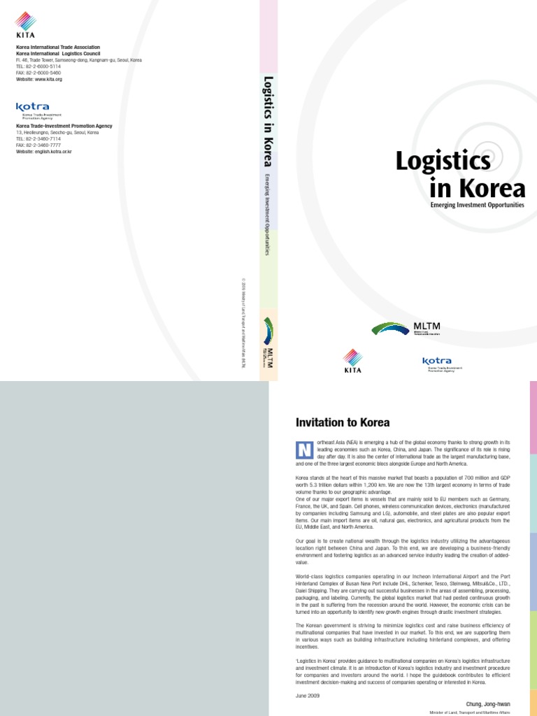 Logistics in Korea | PDF | South Korea | World Politics