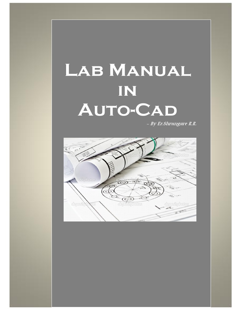Auto CAD Lab Manual by Shrungare R R | PDF | Computer Aided Design | 3 ...