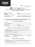 EPF Transfer Claim Form 13 (Revised) | PDF | Financial Services ...