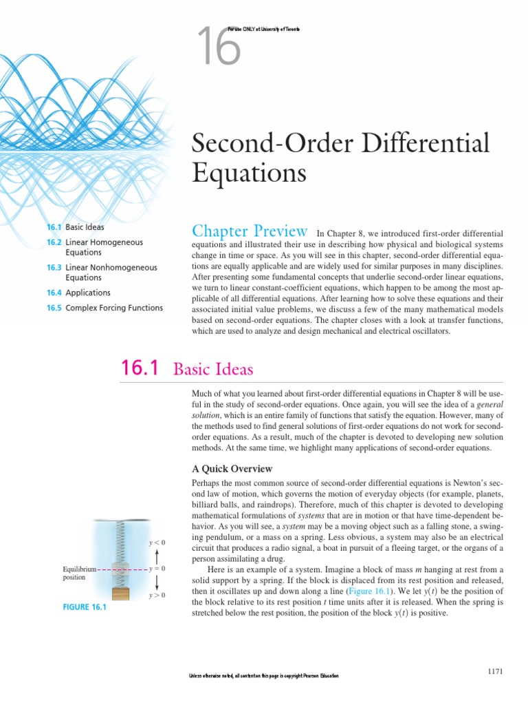 Mat187 Textbook Ch16 | PDF | Differential Equations | Equations
