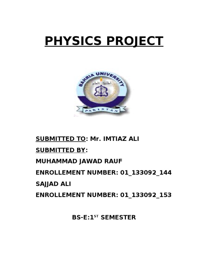 Physics Project (Hybrid Electric Vehicle) | PDF | Hybrid Electric ...