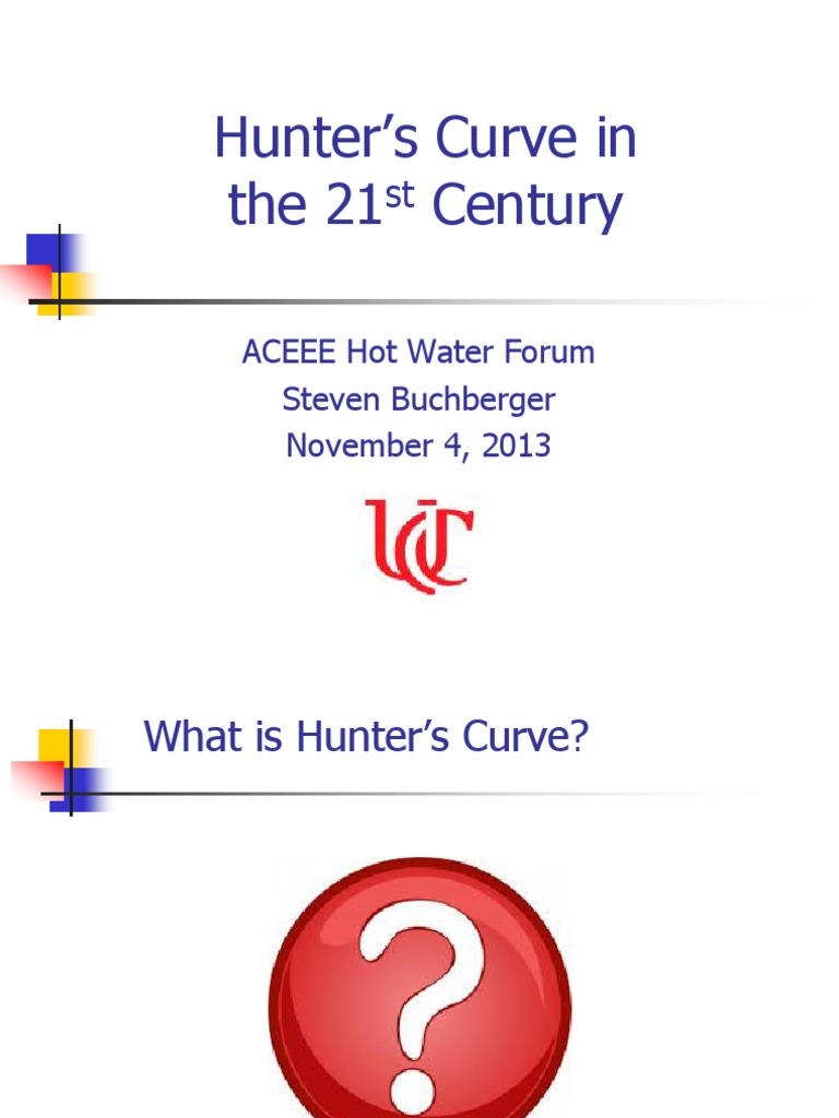 Hunter's Curve | PDF | Home & Garden | Technology & Engineering