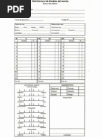 Evaluación y Baremo del Test de Raven | PDF