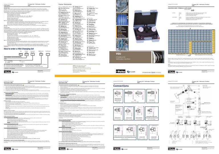 Charging Set VGU Brochure 29072013 | PDF | Screw | Gas Technologies