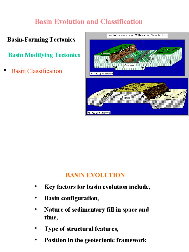 Basin Evolution | PDF | Sedimentary Basin | Rift