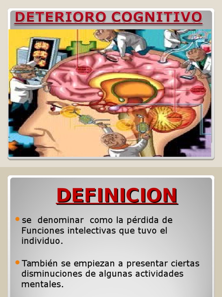 Deterioro Cognitivo | PDF