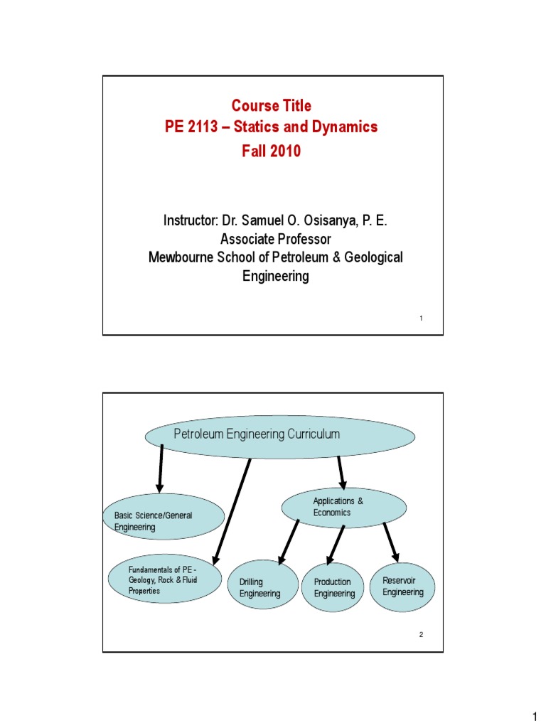 Statics and Dynamics | PDF | Center Of Mass | Force