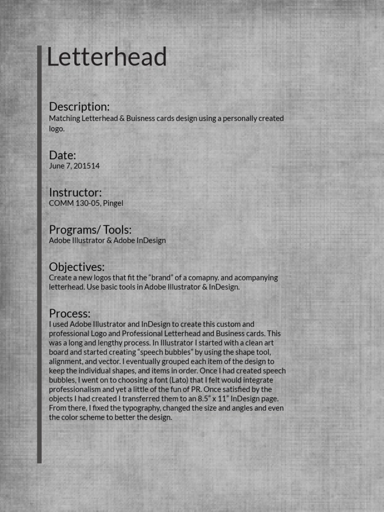 Letterhead PDF | PDF