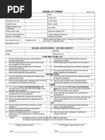 Cherry Pickers Safety Checklist | PDF