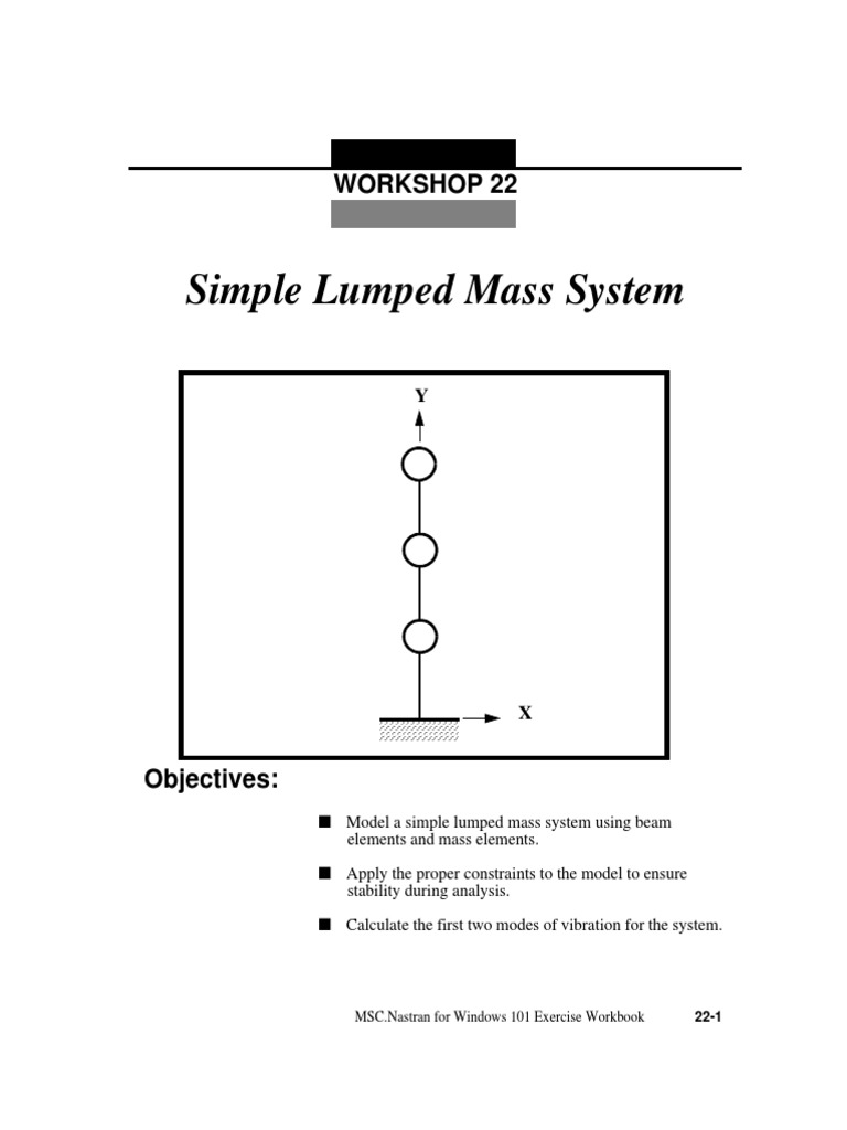 Ws22 Simple Lumped Mass | PDF | Finite Element Method | Mathematical ...