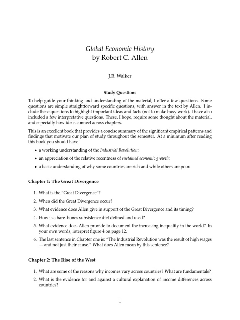 Global Economic History | Download Free PDF | Slavery | Economic ...