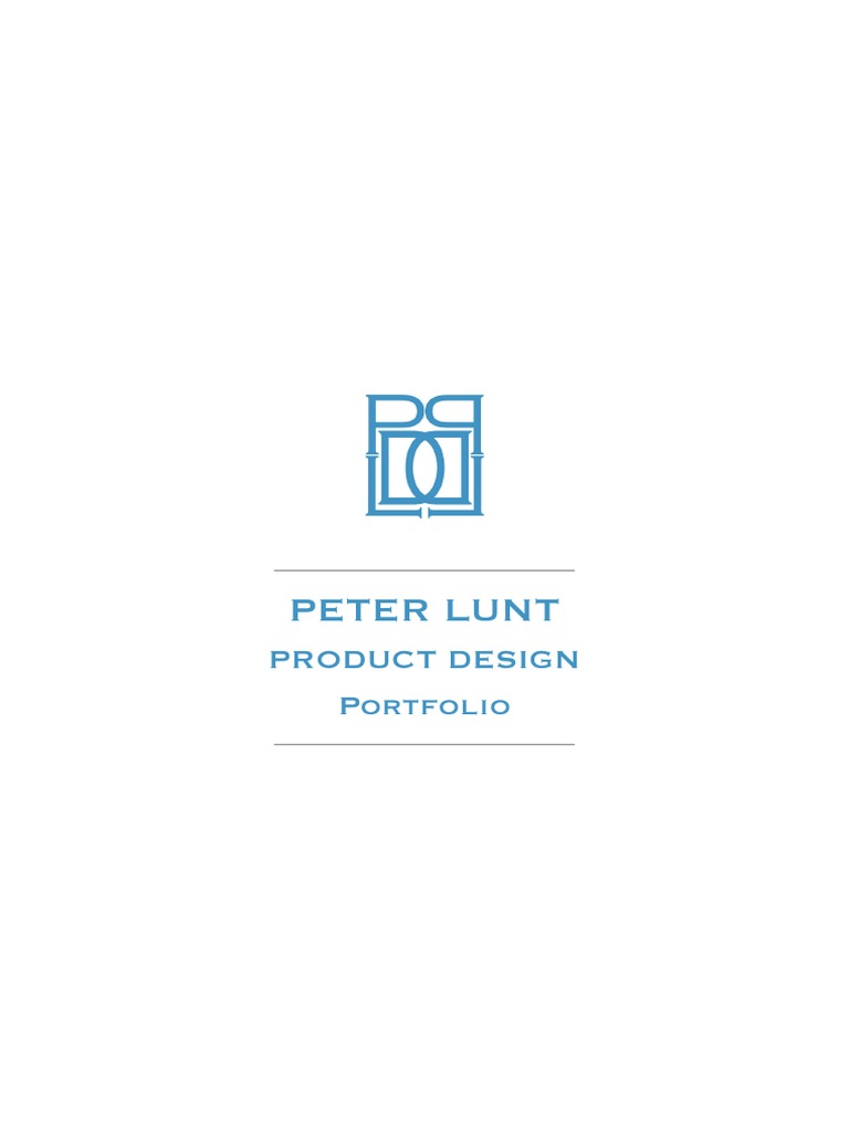 Peter Lunt: Product Design Portfolio | PDF | Product Design | Recycling