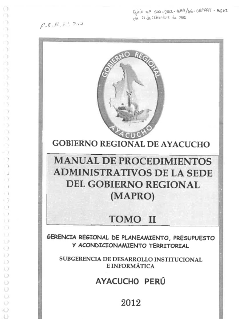 Mapro Ayacucho | PDF