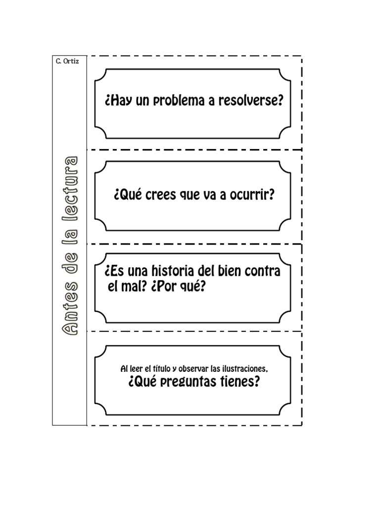 Actividades de Lectura con Preguntas | PDF | Ficción general