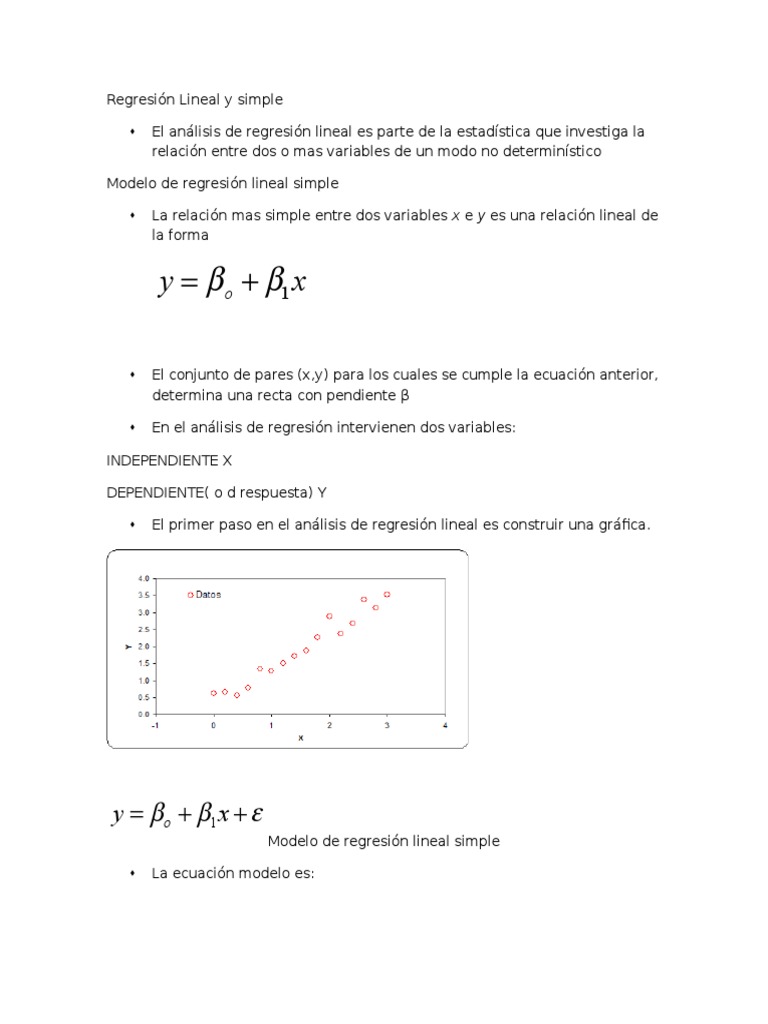 Regresión Lineal y Simple | Regresión lineal | Análisis de la regresión